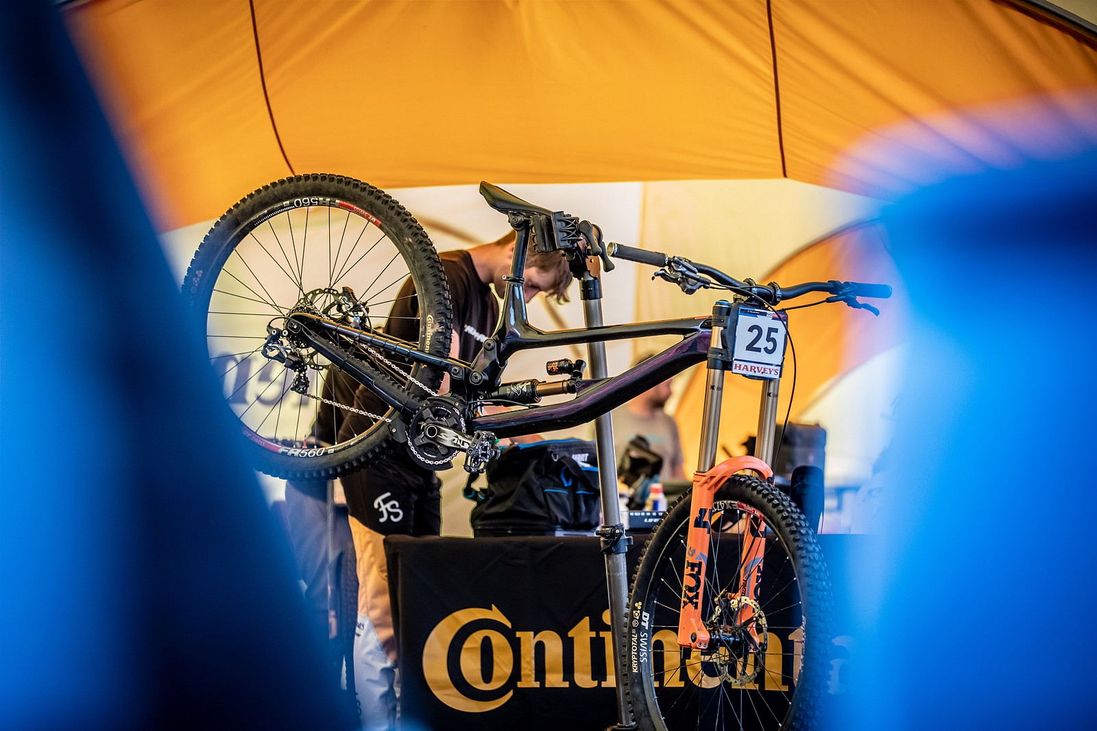 Ronan Dunne's Nukeproof - PIT BITS - Mont-Sainte-Anne World Cup Downhill - Mountain Biking ...