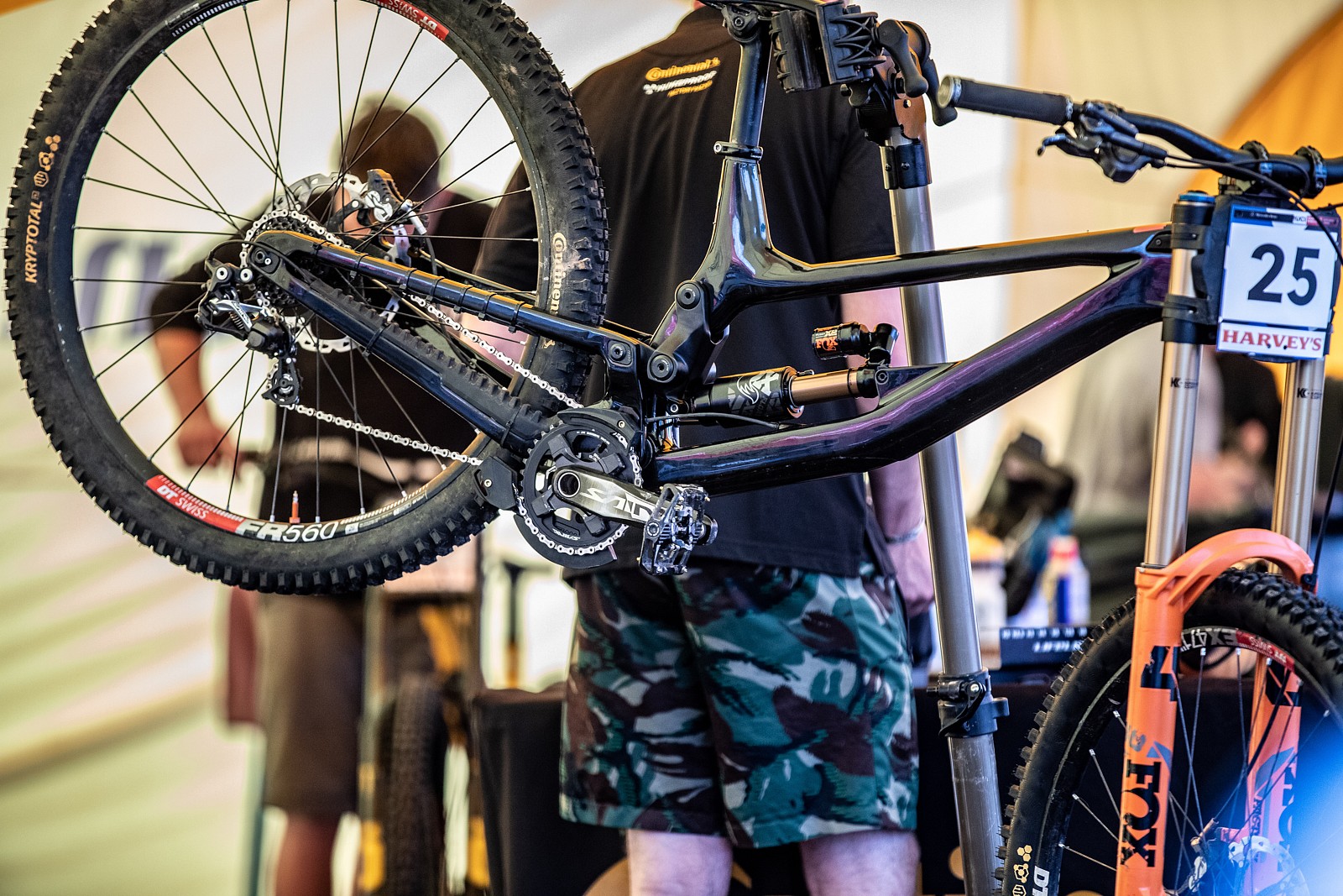 Ronan Dunne's Nukeproof - PIT BITS - Mont-Sainte-Anne World Cup Downhill - Mountain Biking ...