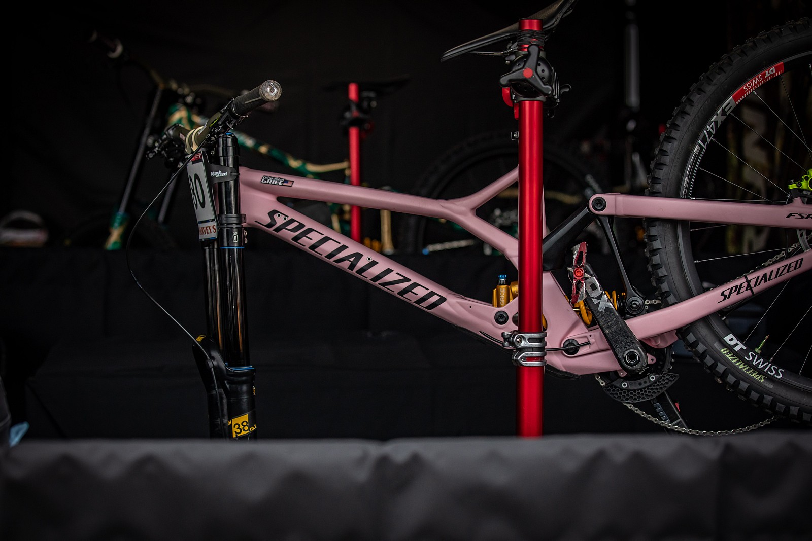 Chris Grice's Specialized Demo - PIT BITS - Mont-Sainte-Anne World Cup Downhill - Mountain ...
