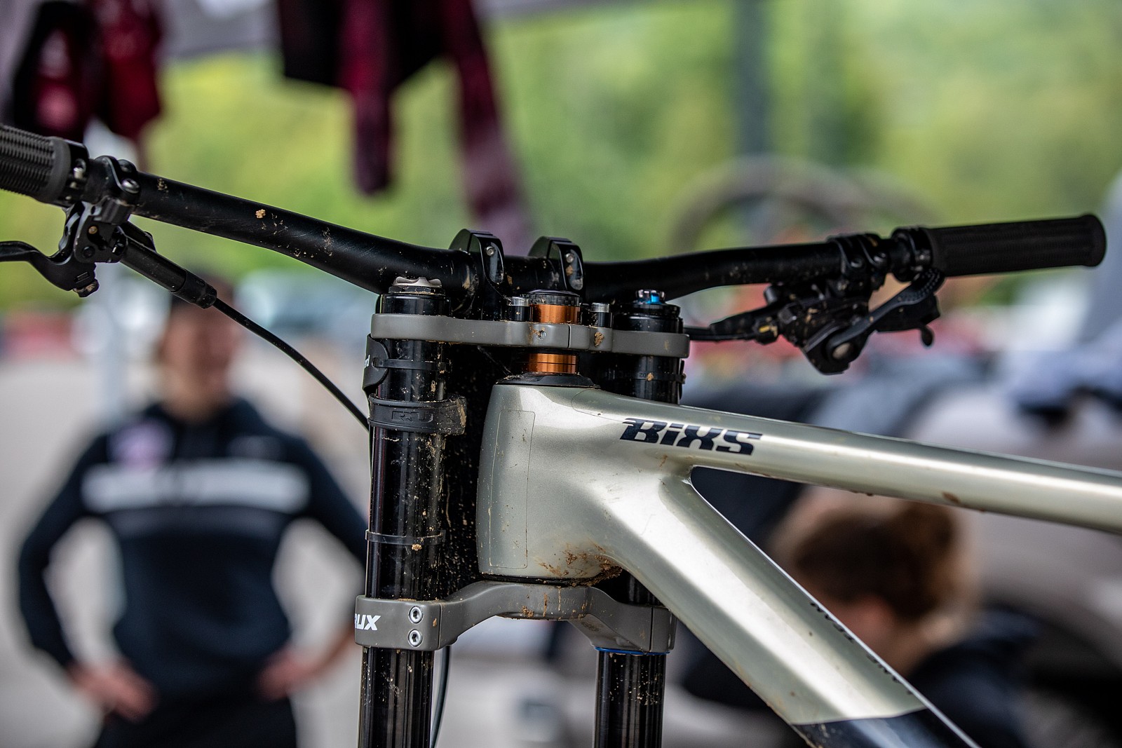Abby Hogie's BIXS Lane DH - PIT BITS - Mont-Sainte-Anne World Cup Downhill - Mountain Biking ...