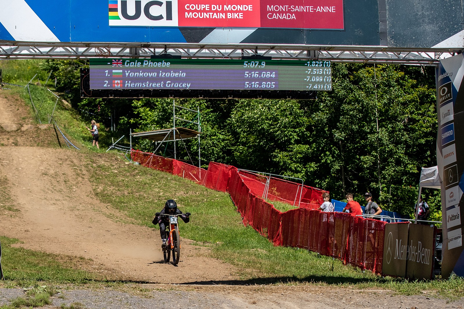 Phoebe Gale - PHOTO BLAST - Mont-Sainte-Anne Race Day - Mountain Biking ...