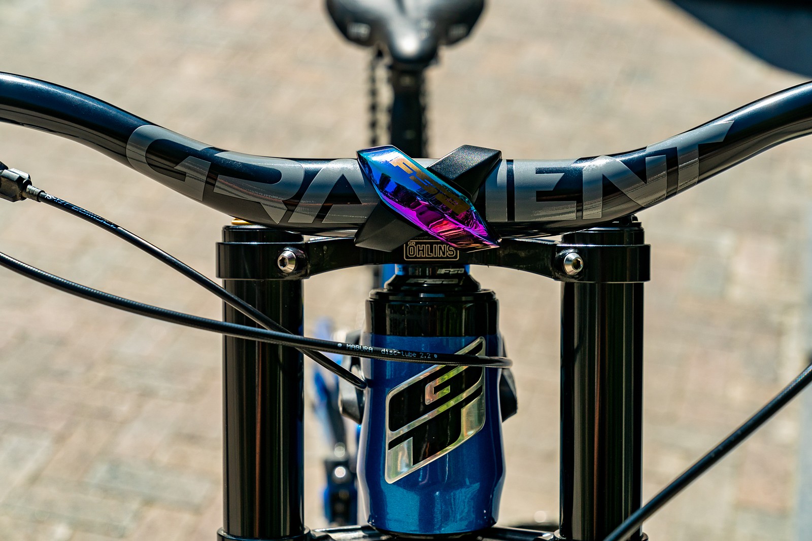 Gradient Helix Direct Mount Stem with 40mm Rise Gradient Alloy 35mm Bar ...