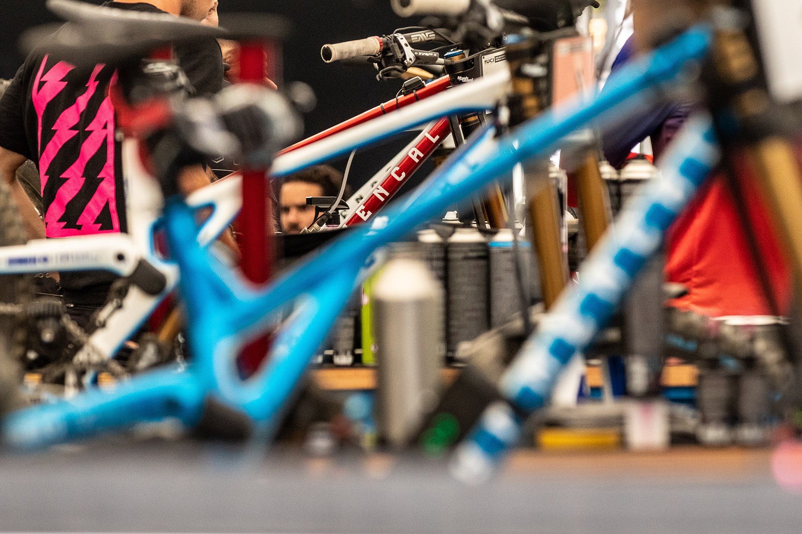Commencal Muc Off's French red white and blue bikes - PIT BITS - World ...