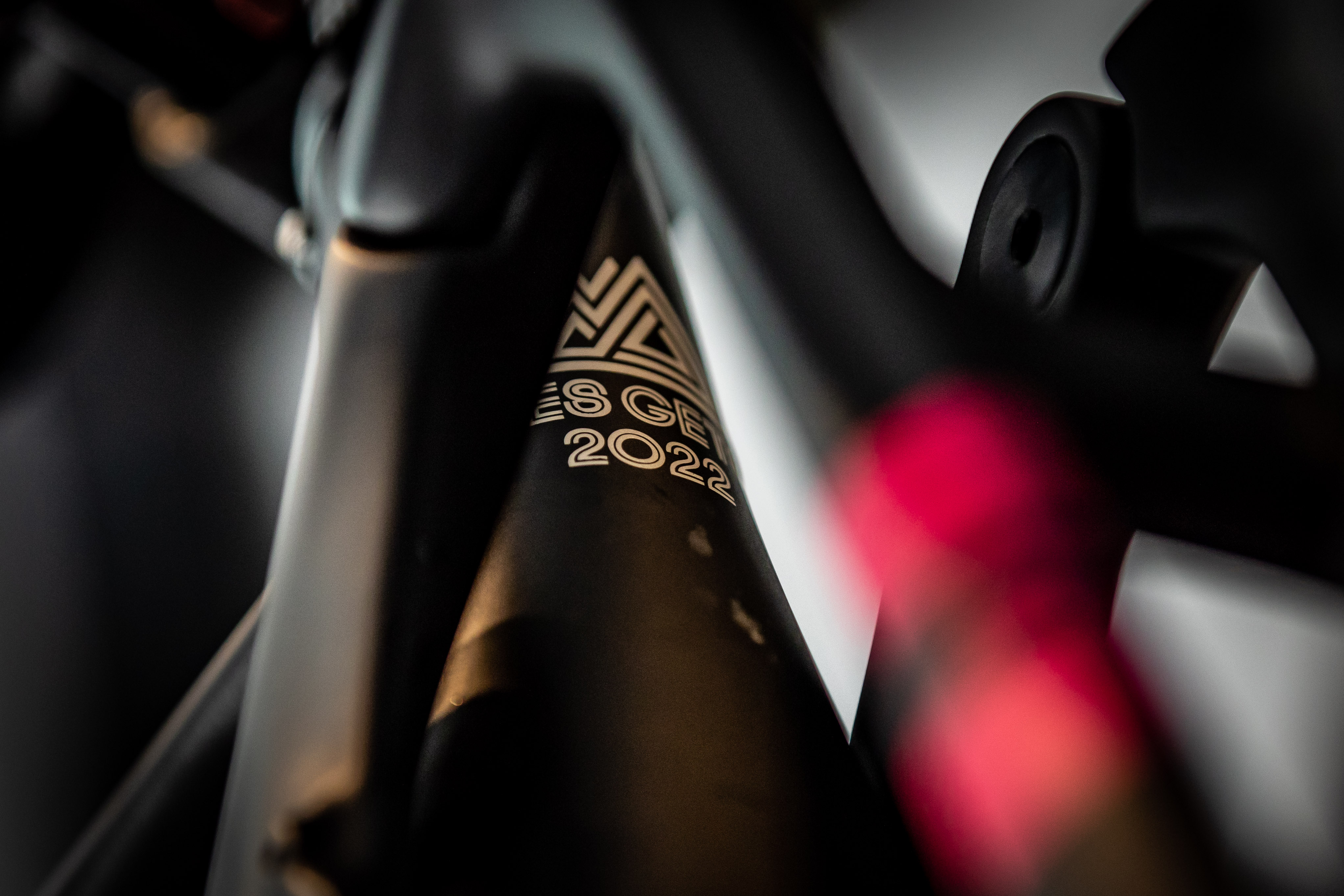 Eleonora Farina's custom-painted Mondraker - PIT BITS - World Champs 2 ...