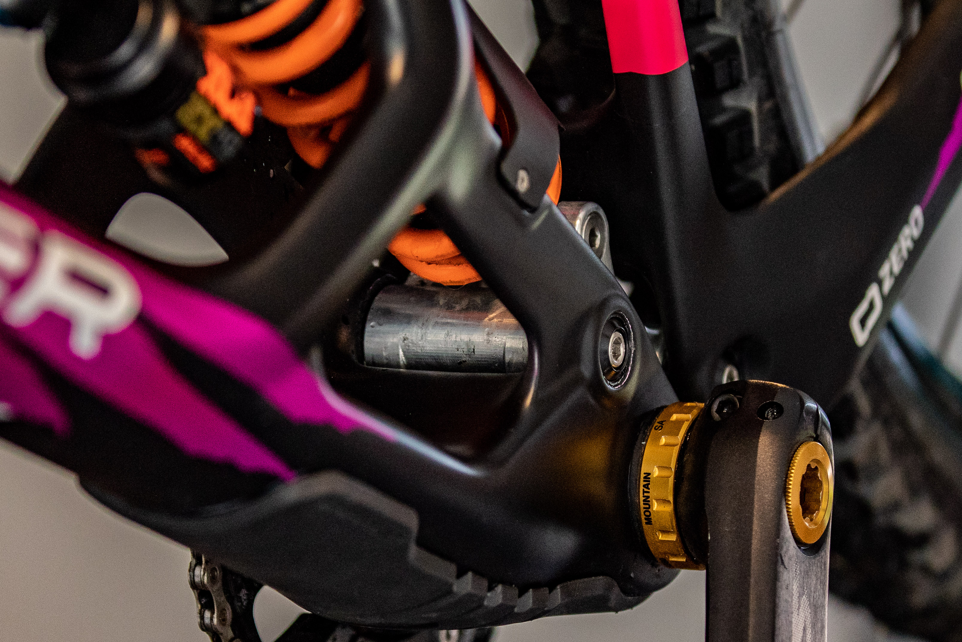 Eleonora Farina's custom-painted Mondraker - PIT BITS - World Champs 2 ...