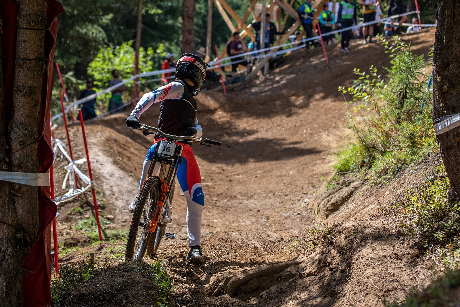 Dak probably wondering where the catch berm after the road gap went ...