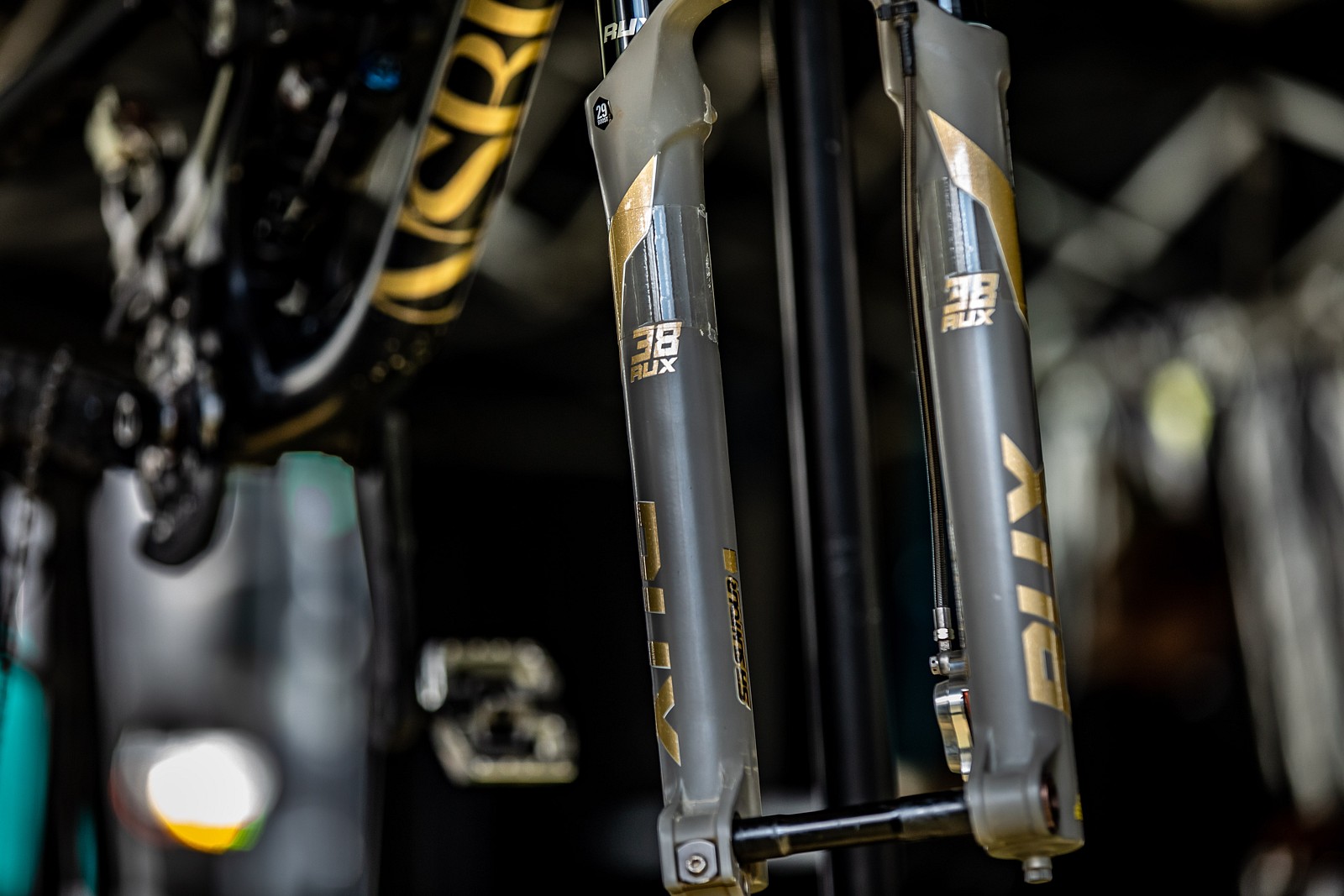 Kye A'hearn's NS FUZZ Trickstuff brakes - PIT BITS - Val di Sole World ...