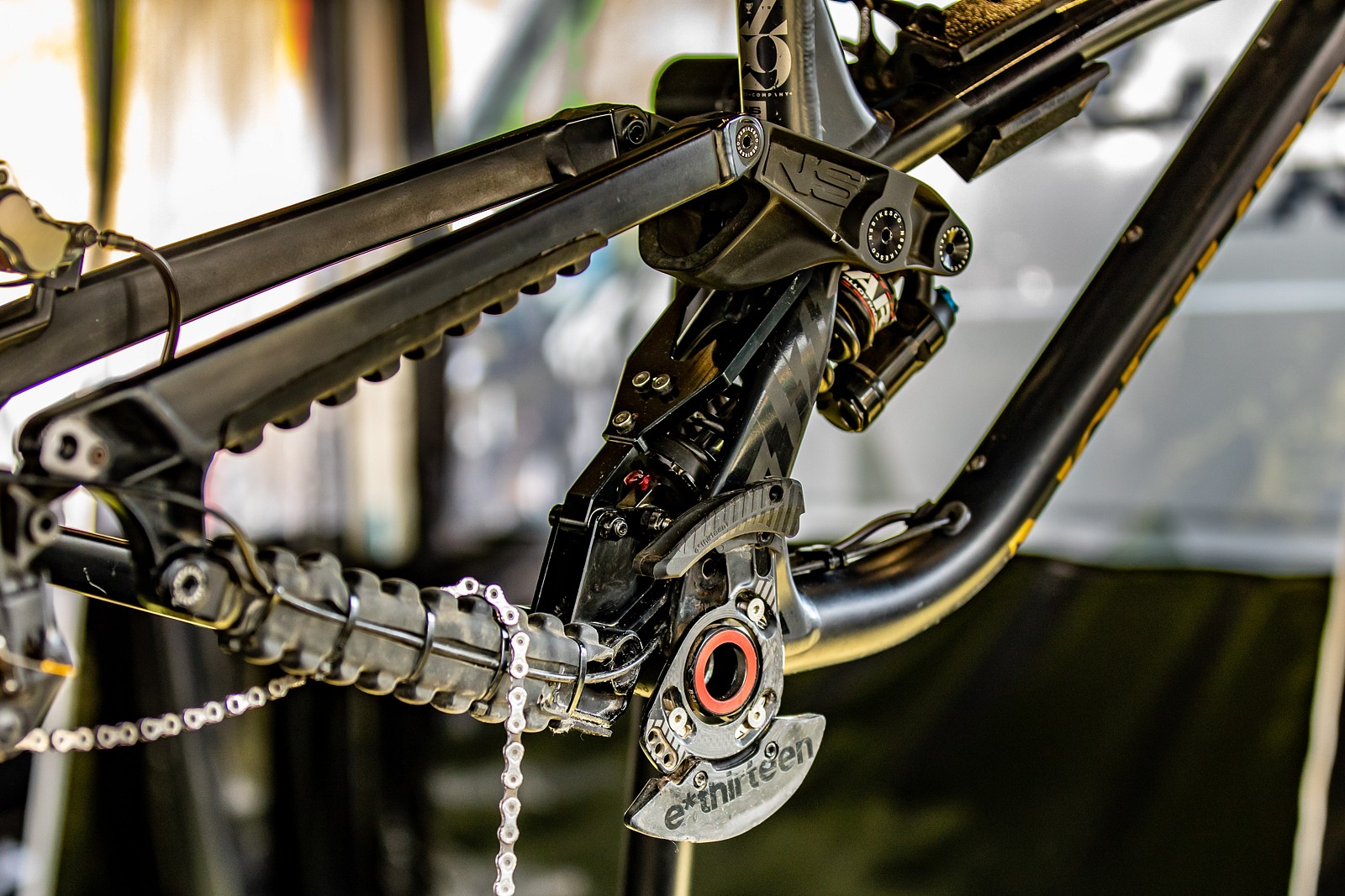 Kye A'hearn's NS FUZZ - PIT BITS - Val di Sole World Cup Downhill ...