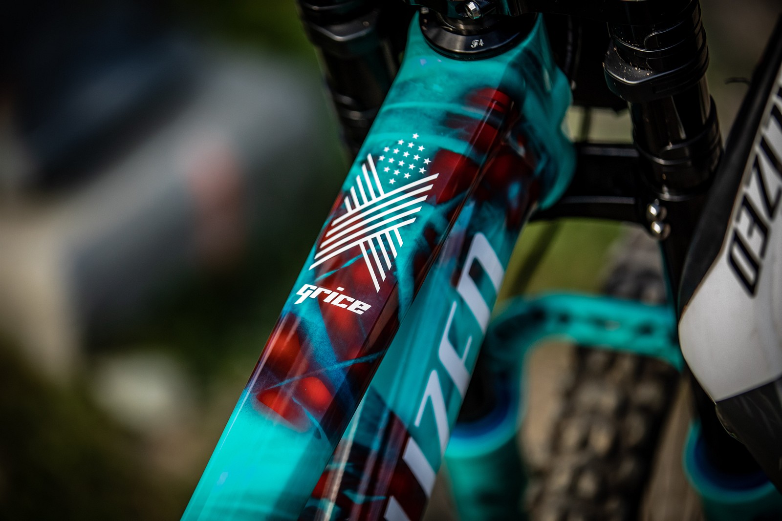 Chris Grice, what a sick paint job - PIT BITS - U.S. Open of Mountain ...