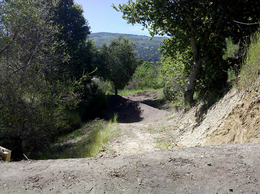 Bench cut area at bottom - sspomer - Mountain Biking Pictures - Vital MTB