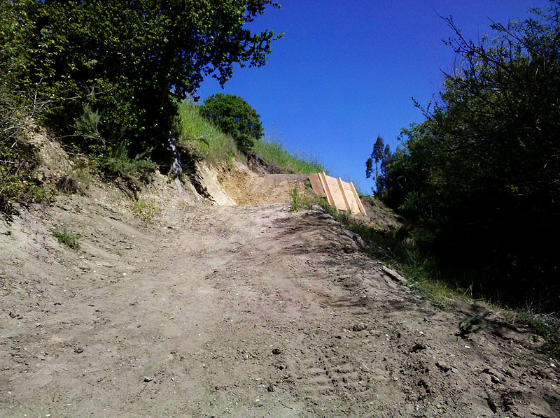 Bench cut area at bottom - sspomer - Mountain Biking Pictures - Vital MTB