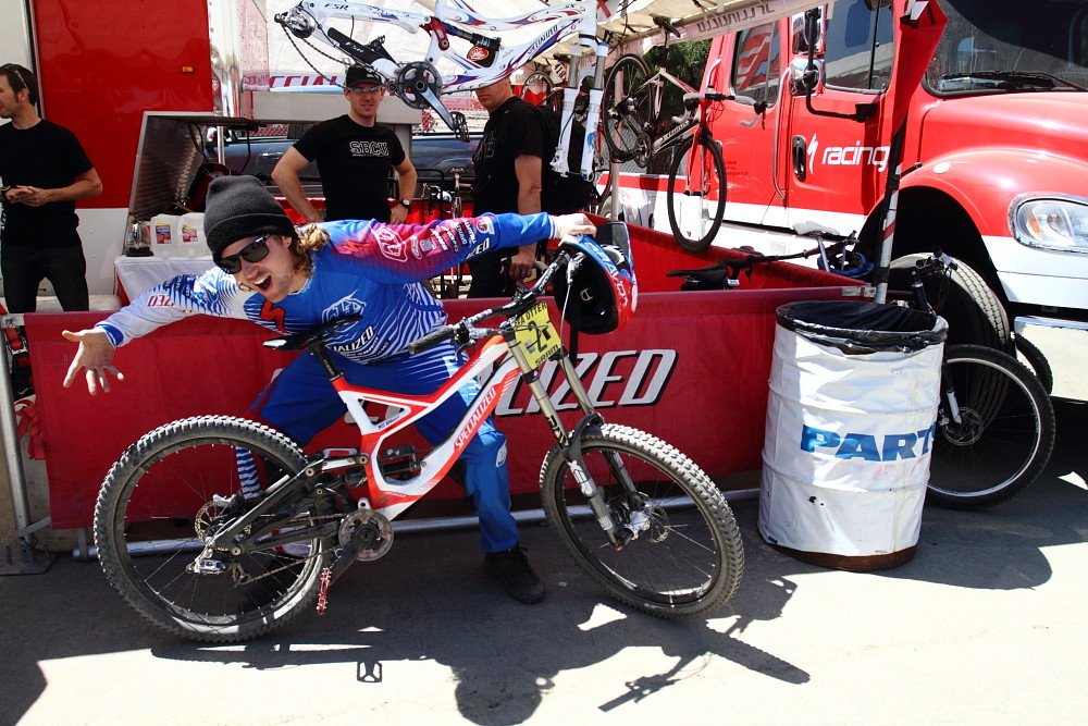 Brad is proud of his bike - Brad Benedict's 32.89lb Specialized Demo 8 ...