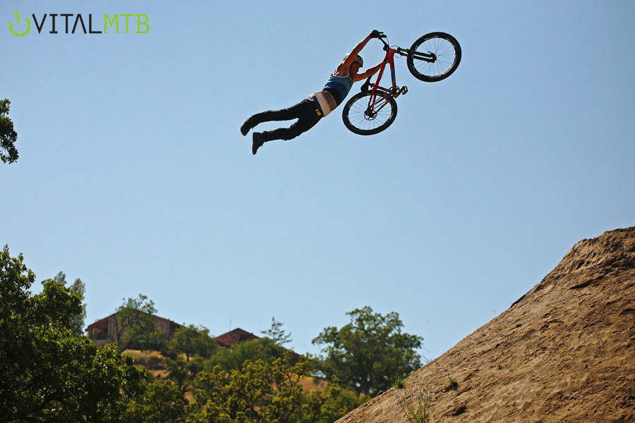 Tyler McCaul Superman - Woodward West Mega-Session - Mountain Biking ...