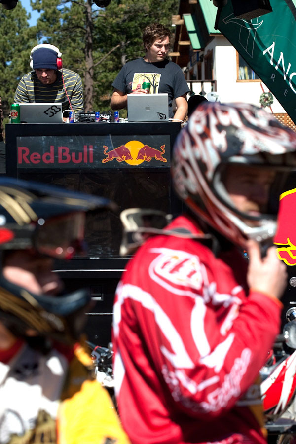 2:00pm, D.J.'s...the record-spinning kind - Red Bull Burner 12 Hour DH ...