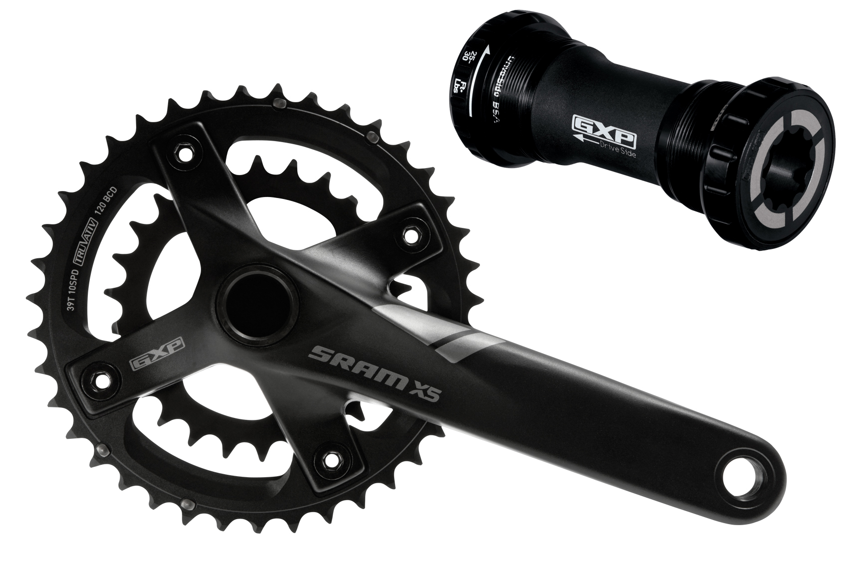 SRAM X5 2X10 Cranks, BB - Eurobike 2011 - Mountain Biking Pictures ...