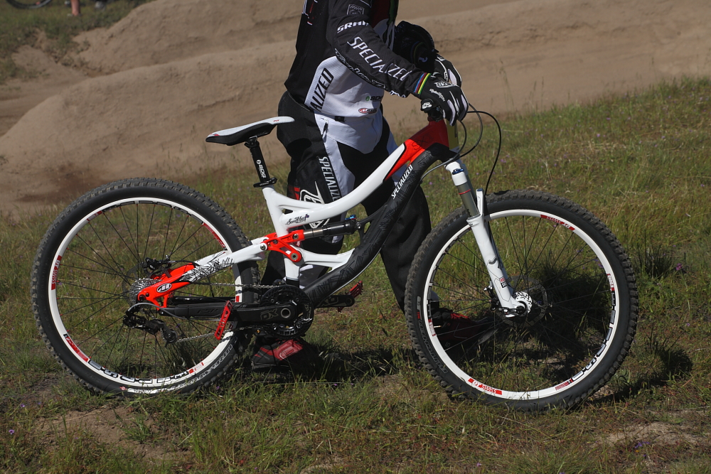 Sam Hill's Specialized SX - Pro Dual Slalom Bikes at Sea Otter 2012 ...