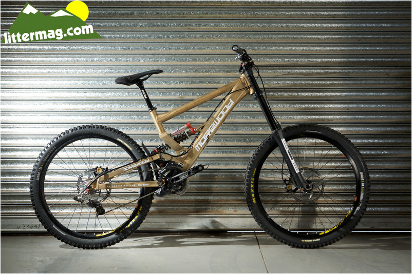Prototype with BOS suspension - Morewood Bikes Factory Tour - Mountain ...