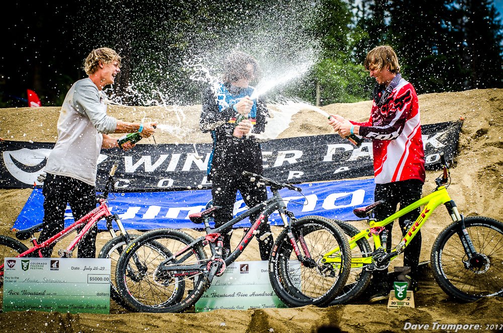 Shimano Slopestyle Podium from 2012 Colorado Freeride Festival - CFF ...