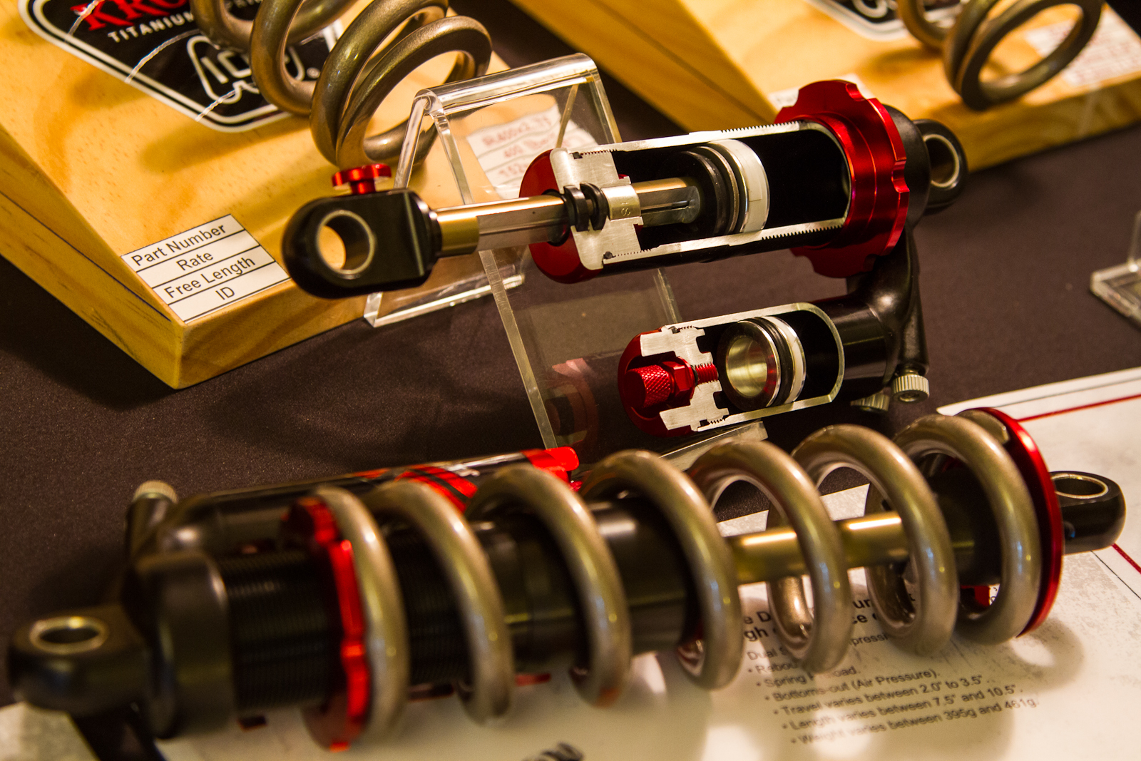 New DSP Suspension Rear Shock with Ti Spring - 2013 and 2014 Products ...