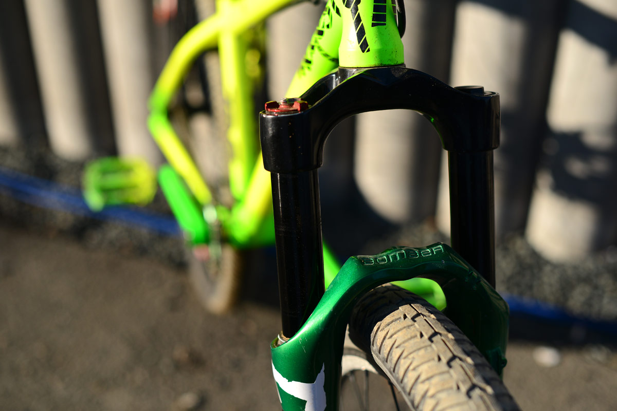 Sam Pilgrim's Dirt Jump Bike with 2013 Marzocchi Dirt Jump 1 Fork - Pro ...