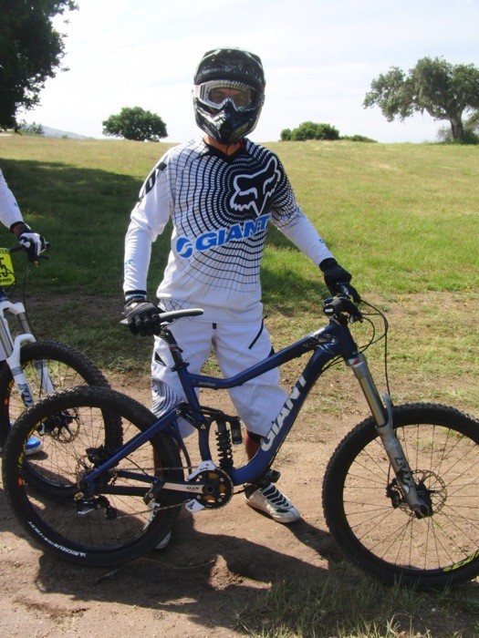 Jared Rando's Giant - Sea Otter Classic DH Bikes - Mountain Biking ...