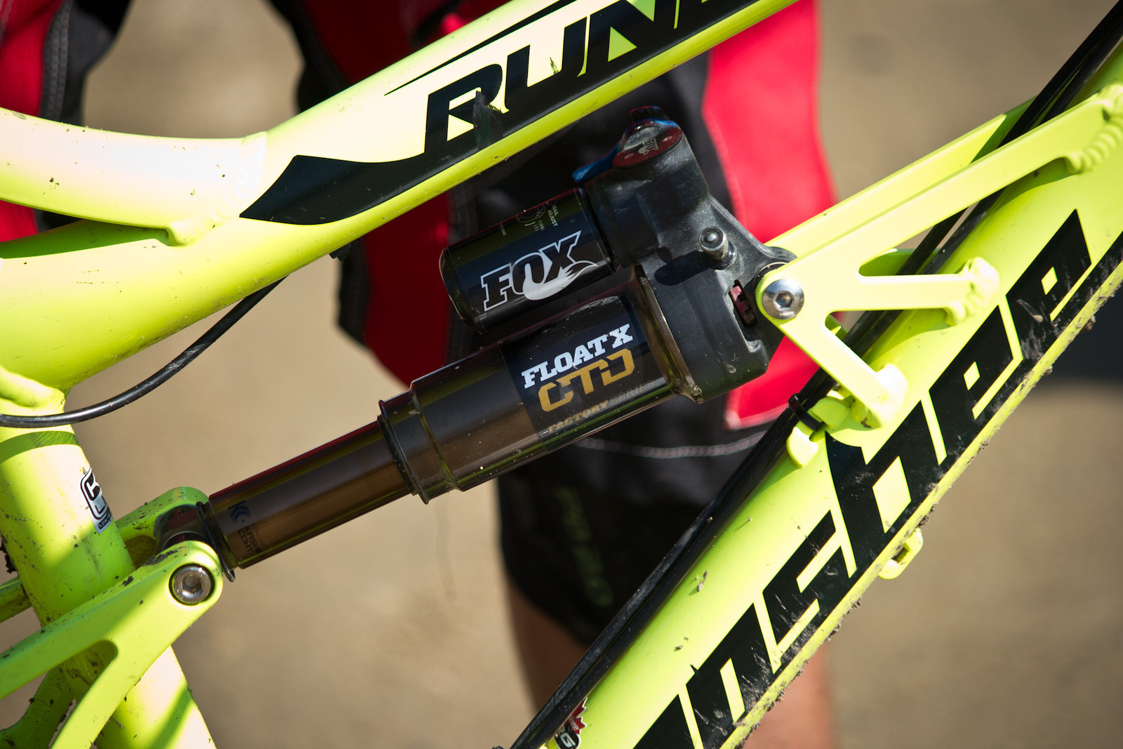 Fox Float X on Brian Buell's Banshee Rune - Winning Bike: Brian Buell's ...