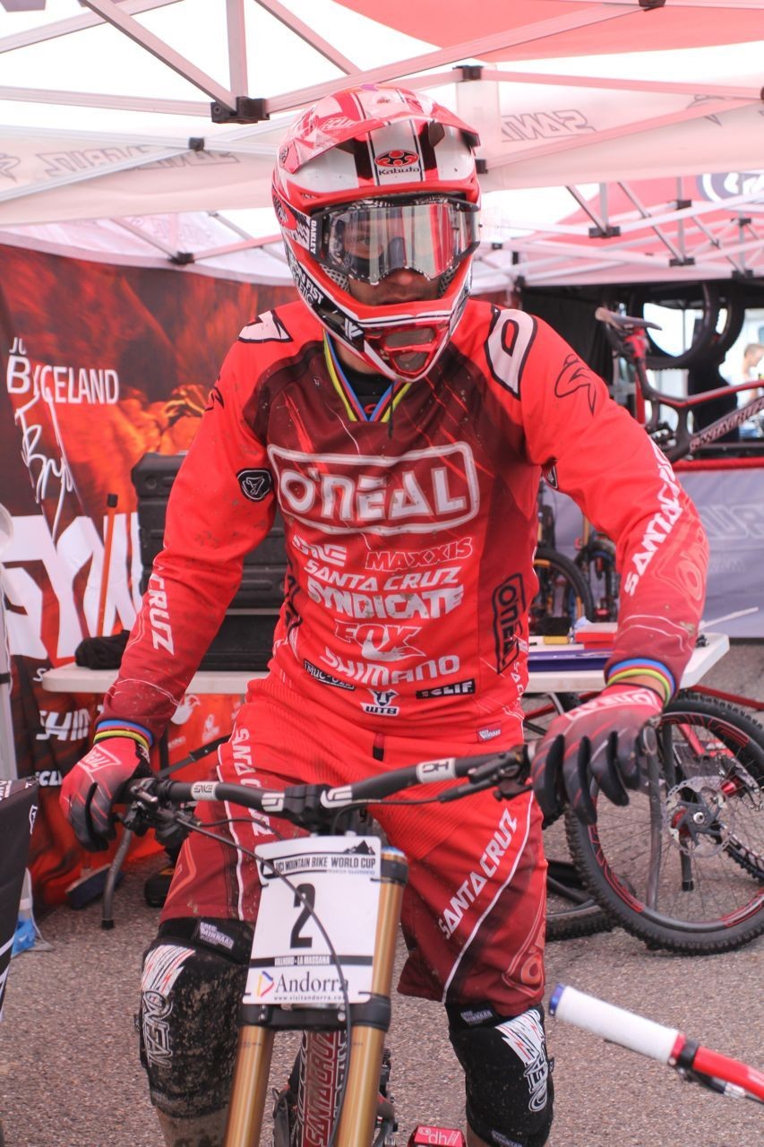 Greg Minnaar at Andorra World Cup - Santa Cruz Syndicate in Andorra ...