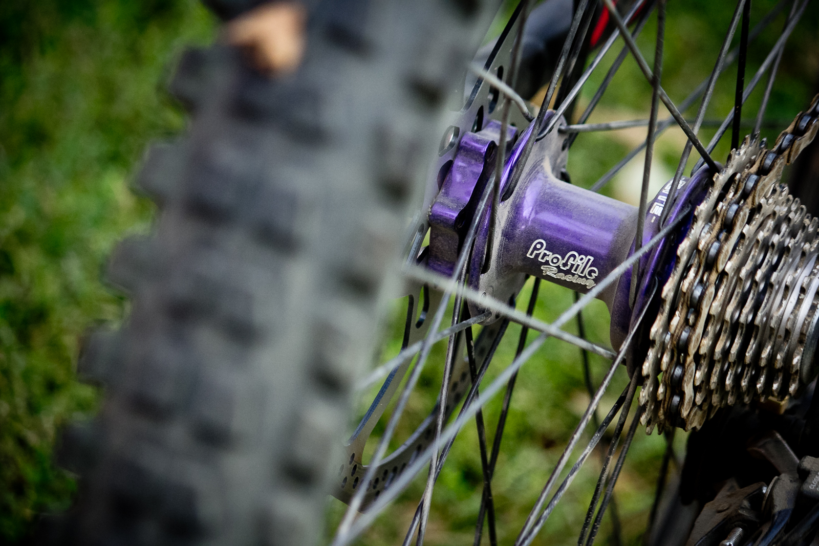 Profile Elite Hubs on Sun MTX Rims for Mike Montgomery at Rampage ...