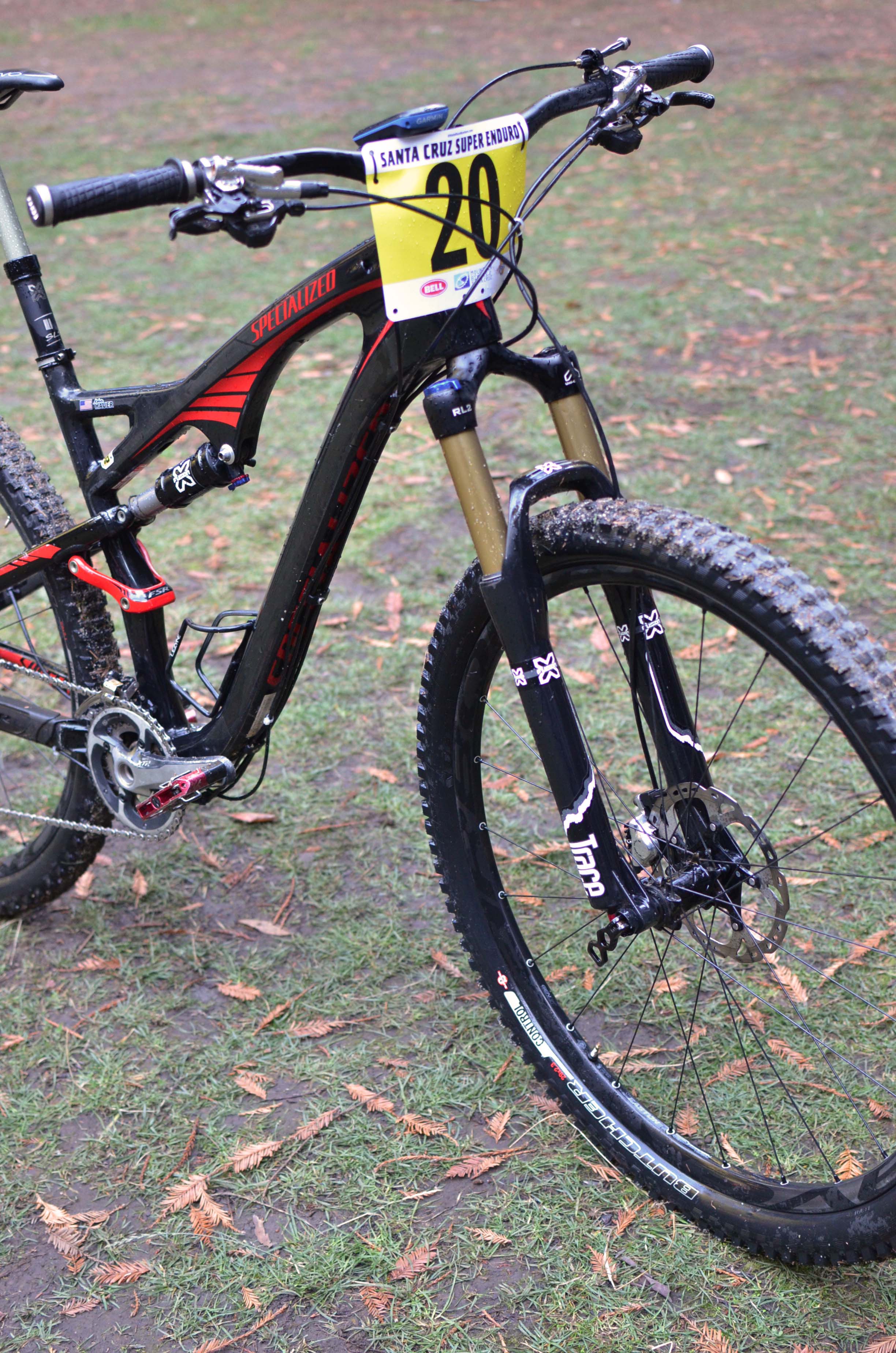 John Hauer' Specialized at the Santa Cruz Super Enduro - PIT BITS ...