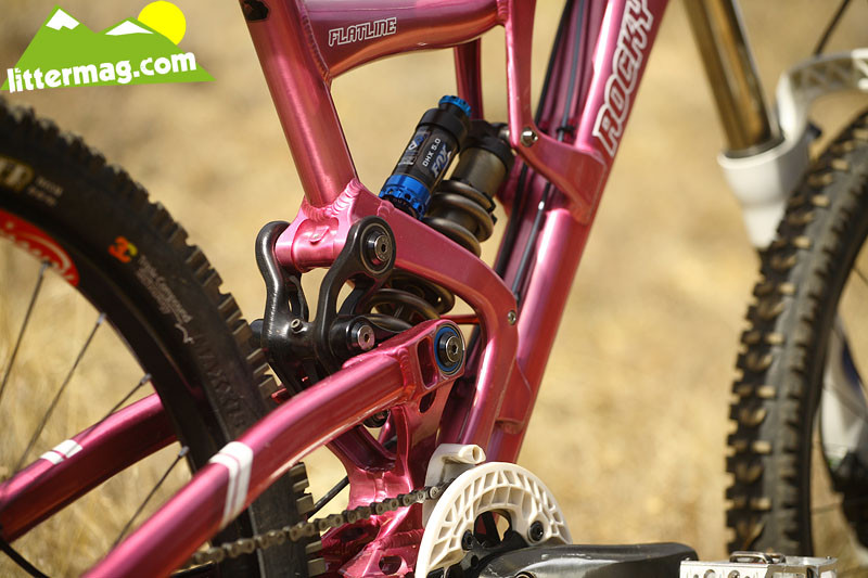 Fox RC4 rear shock with Ti spring - Sabrina Jonnier's Factory Rocky ...