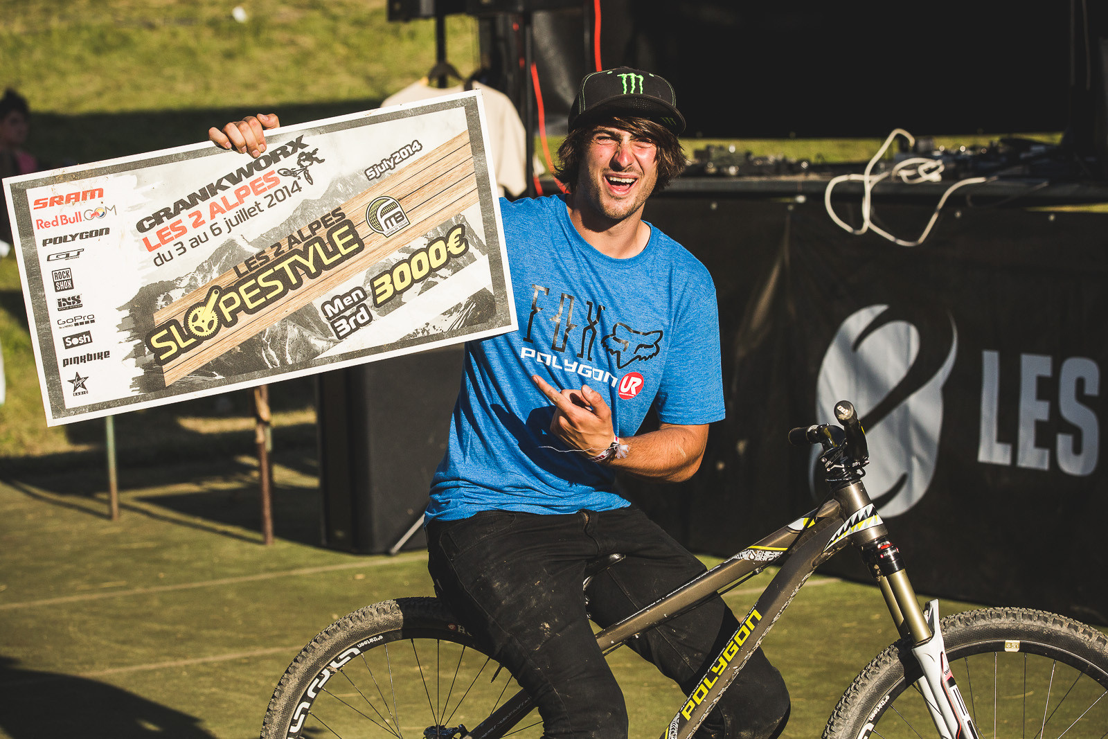 Sam Reynolds, Crankworx L2A Slopestyle - Crankworx L2A Slopestyle ...