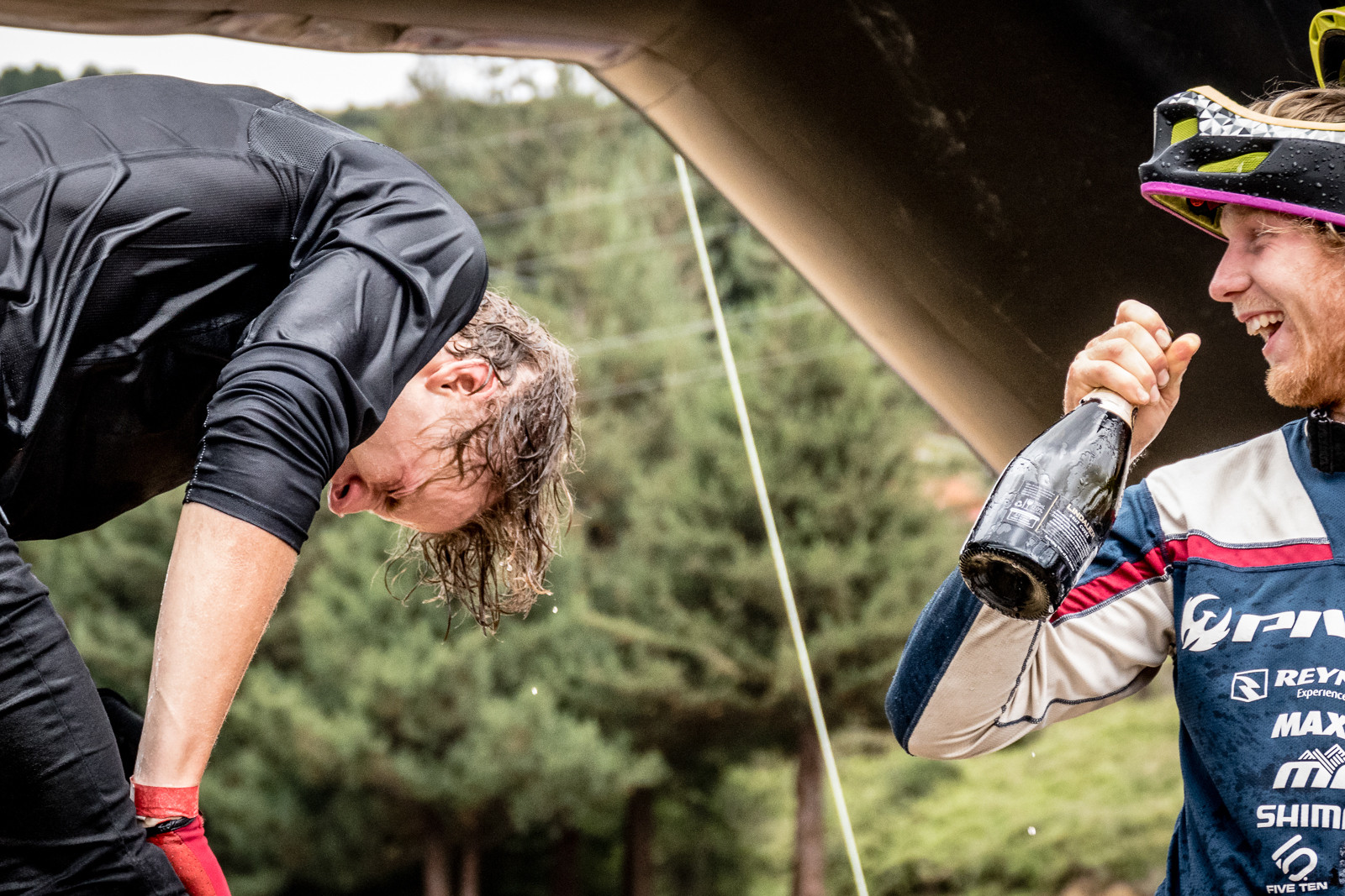 Martin Soderstrom, Soaked and Stoked. - PHOTO BLAST - Crankworx Rotorua ...