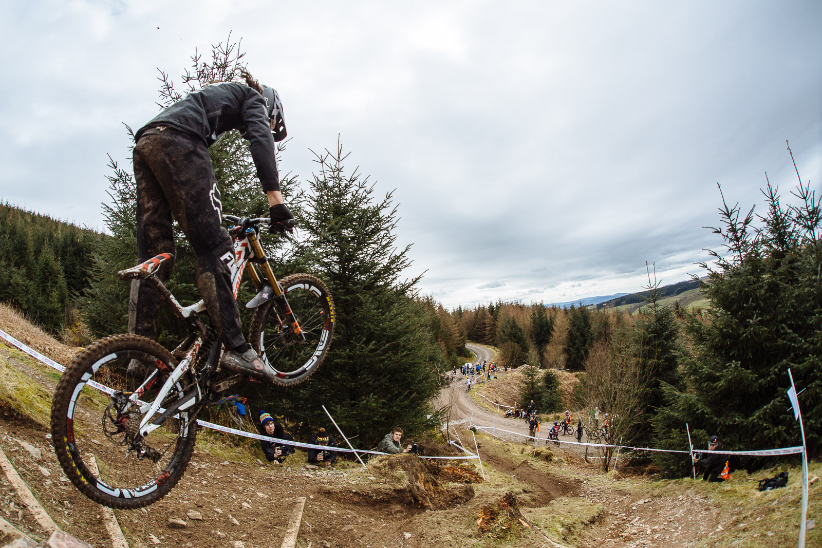 Ratboy's Stump Gap at Ae Forest - World Cup Warm-Up - British DH Series ...