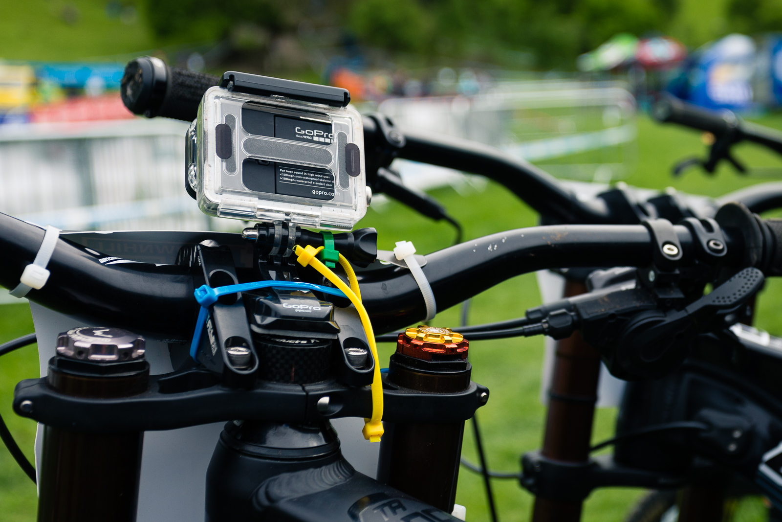 Bar-mounted Camera - PIT BITS - British Downhill Series, Llangollen ...