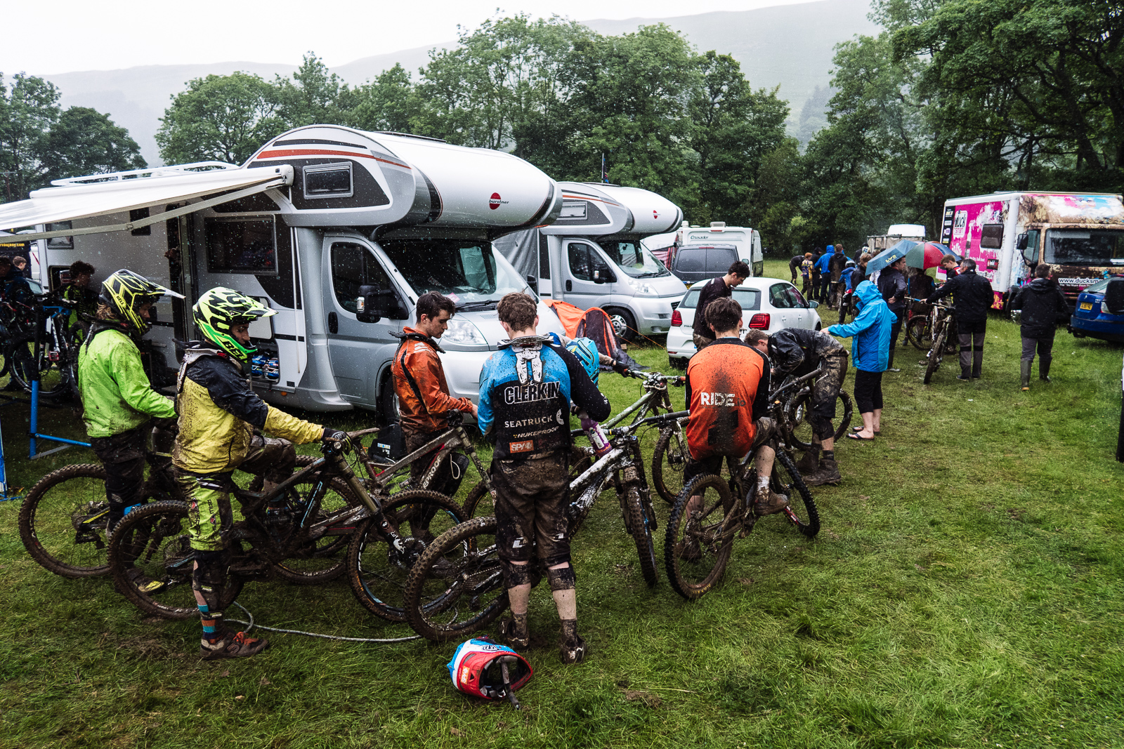 Bike Wash Line, British DH Series, Bala - RACE REPORT - 2015 British ...