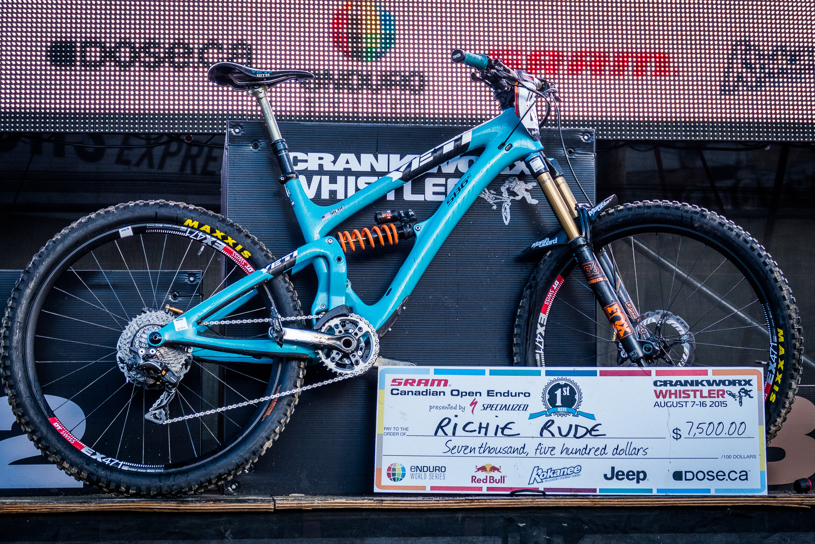 WINNING BIKE: Richie Rude's Yeti SB6c - WINNING BIKE: Richie Rude's ...