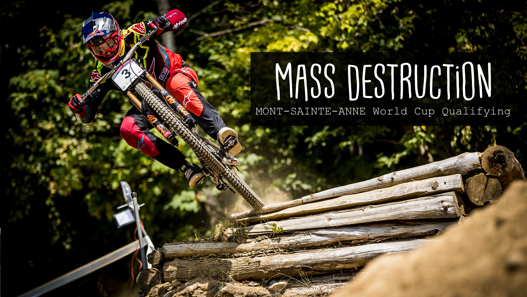 MASS DESTRUCTION - Mont-Sainte-Anne World Cup Qualifying Action - Mountain Biking Pictures ...
