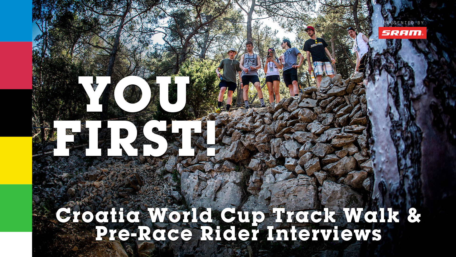 YOU FIRST! Croatia World Cup DH Track Walk & Pre-Race Rider Interviews ...