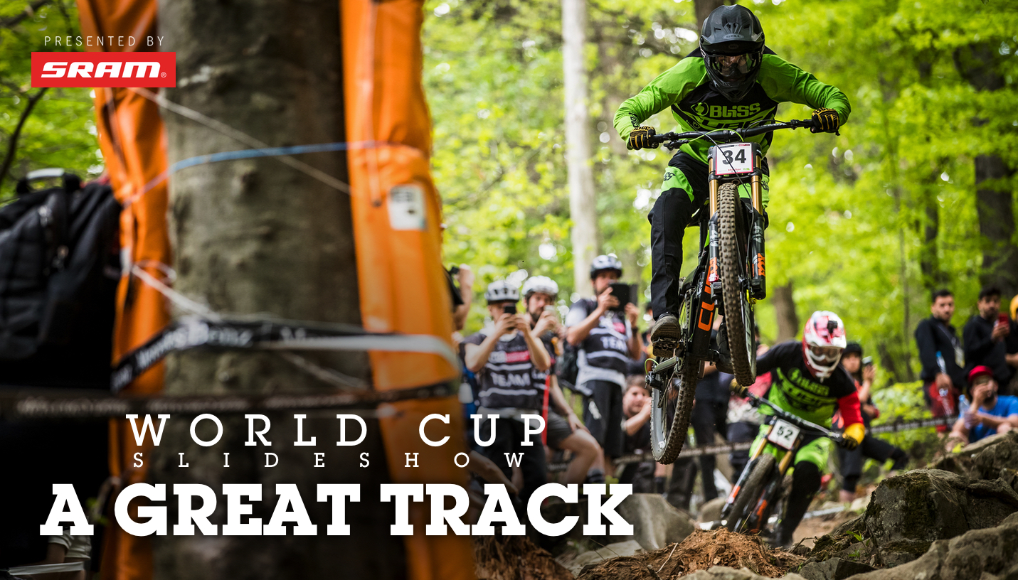 A Great Track - Maribor World Cup DH Timed Training Slideshow - Mountain Biking Pictures - Vital MTB