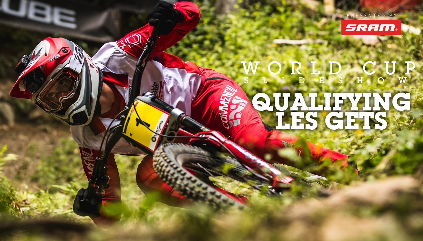 QUALIFYING SLIDESHOW - Les Gets World Cup DH - Mountain Biking Pictures - Vital MTB