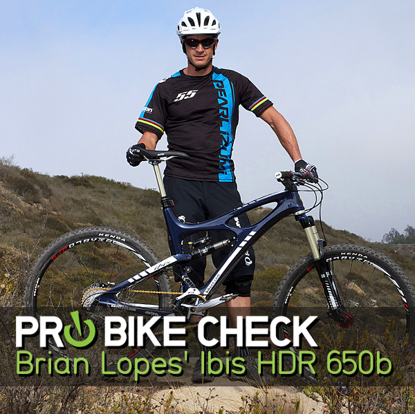 Pro Bike Check: Brian Lopes' Ibis Mojo HDR 650b - Mountain Biking ...