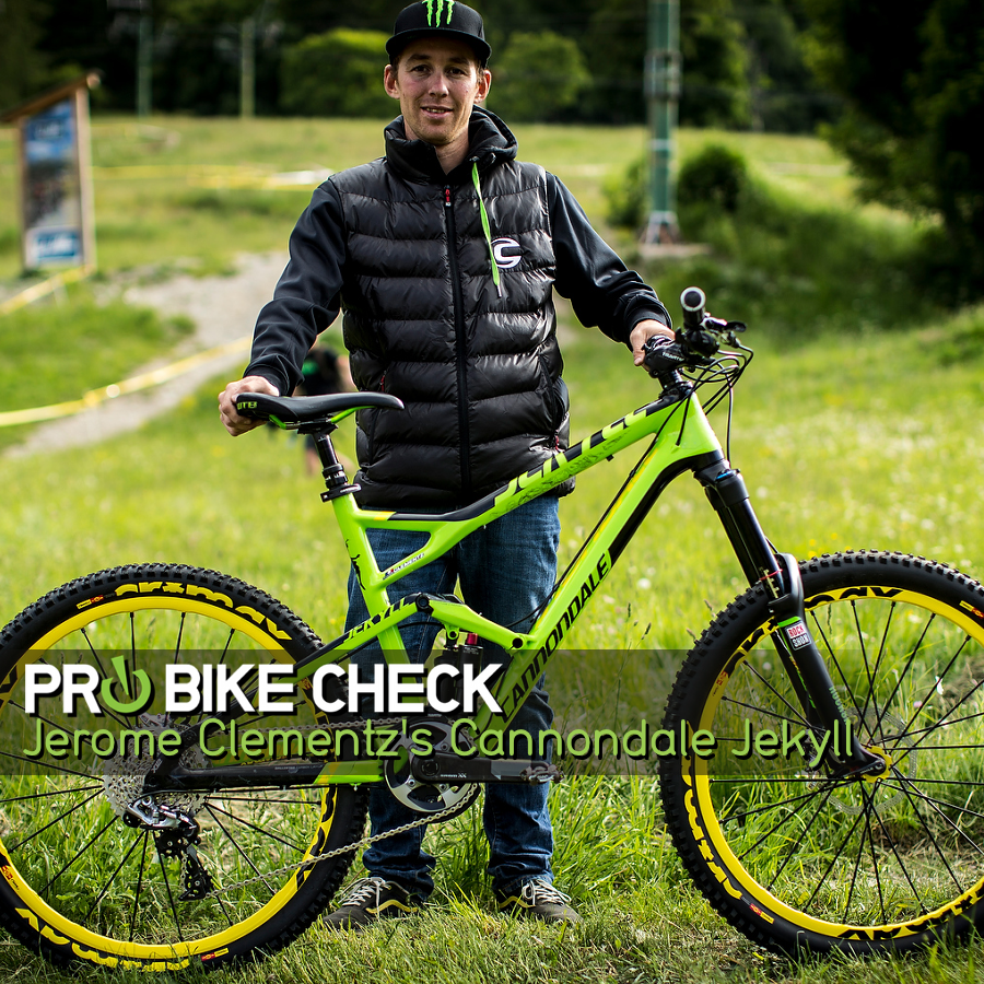 Pro Bike Check: Jerome Clementz's Cannondale Jekyll Carbon - Mountain ...