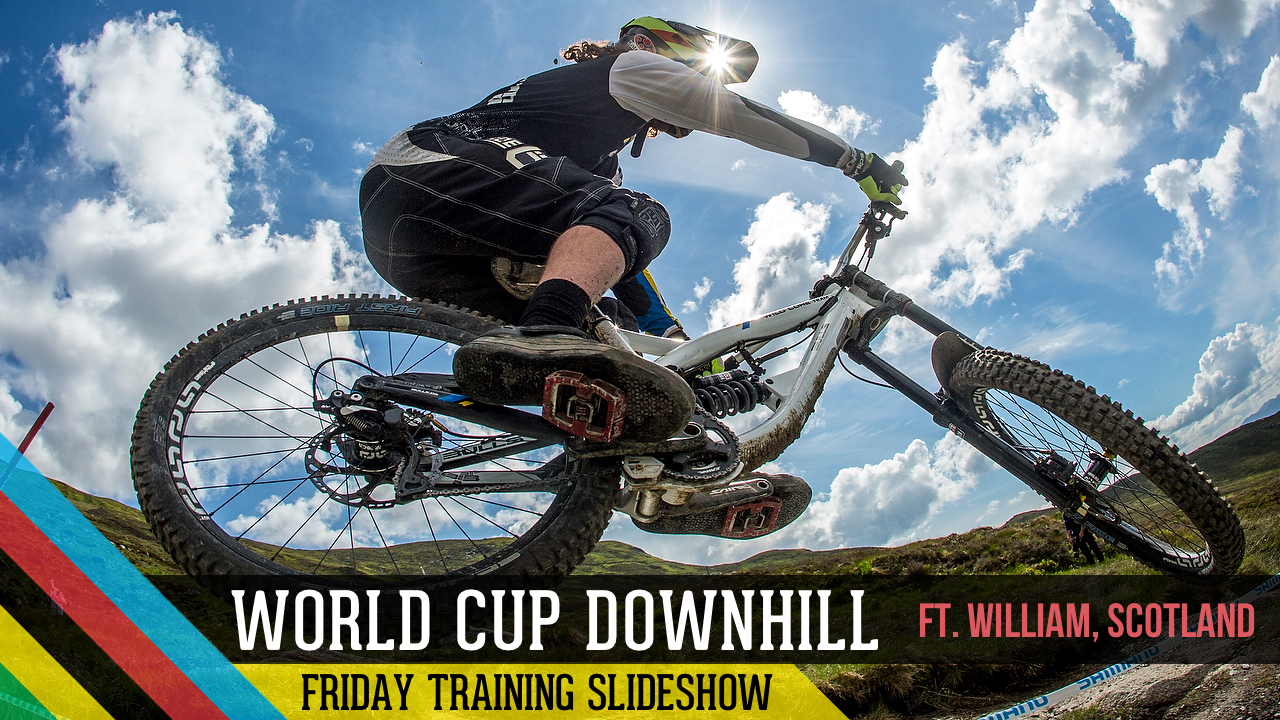 Fort William World Cup Downhill Friday Practice Slideshow - Mountain Biking Pictures - Vital MTB