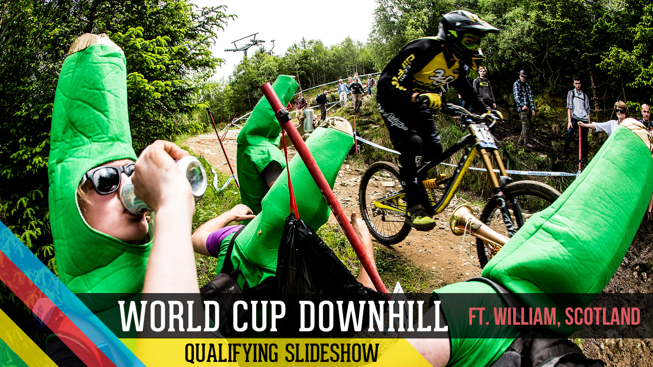 Fort William World Cup Downhill Qualifying Slideshow - Mountain Biking Pictures - Vital MTB