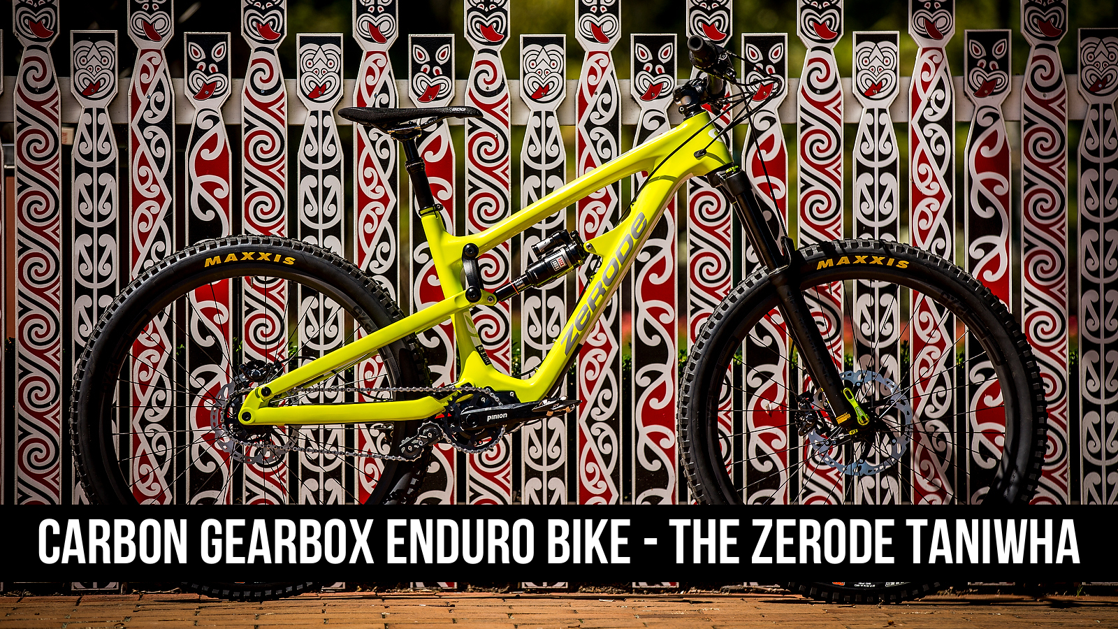 Carbon Enduro Gearbox Bike - The Zerode Taniwha - Mountain Biking ...