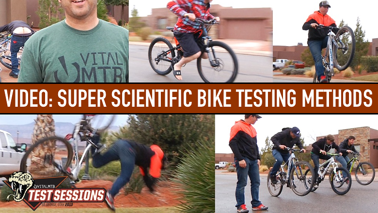 Video: Super Scientific Mountain Bike Testing Methods - Mountain Biking ...