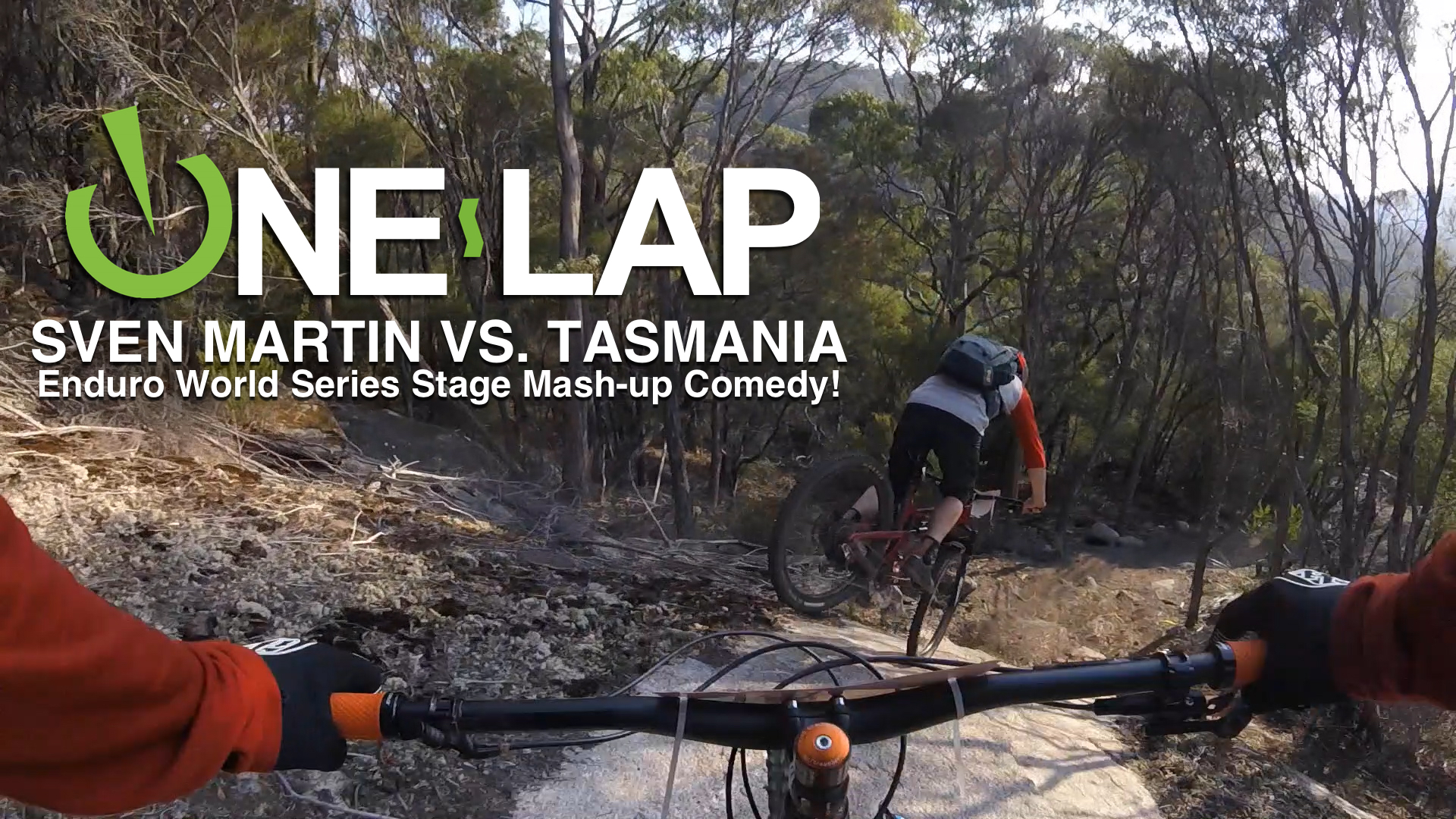 SVEN MARTIN VS. TASMANIA - Enduro World Series Stage Mash-up Comedy ...