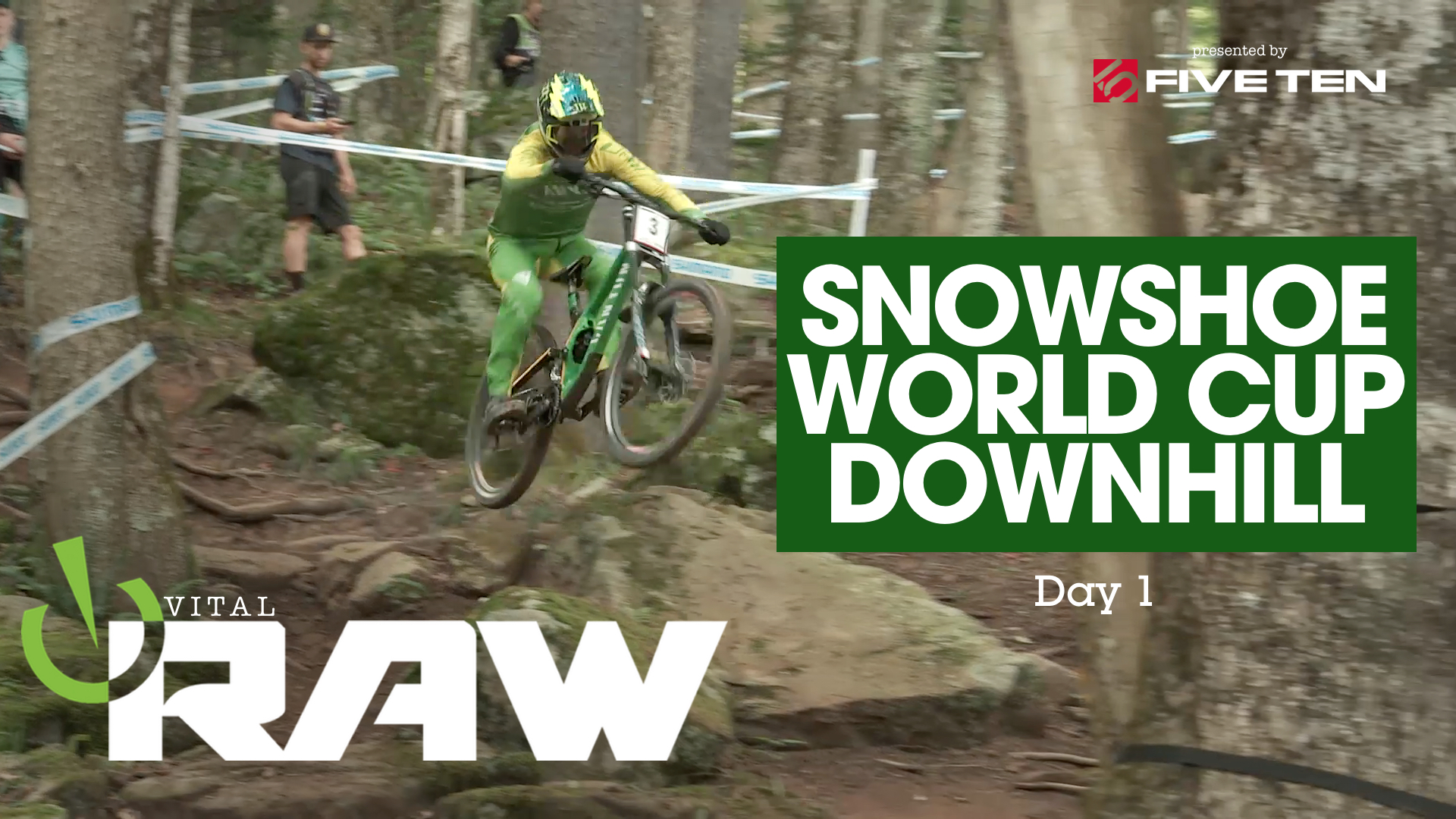 BIG ROCKS & BACKFLIPS! Vital RAW, Snowshoe World Cup Downhill - Mountain Biking Videos - Vital MTB