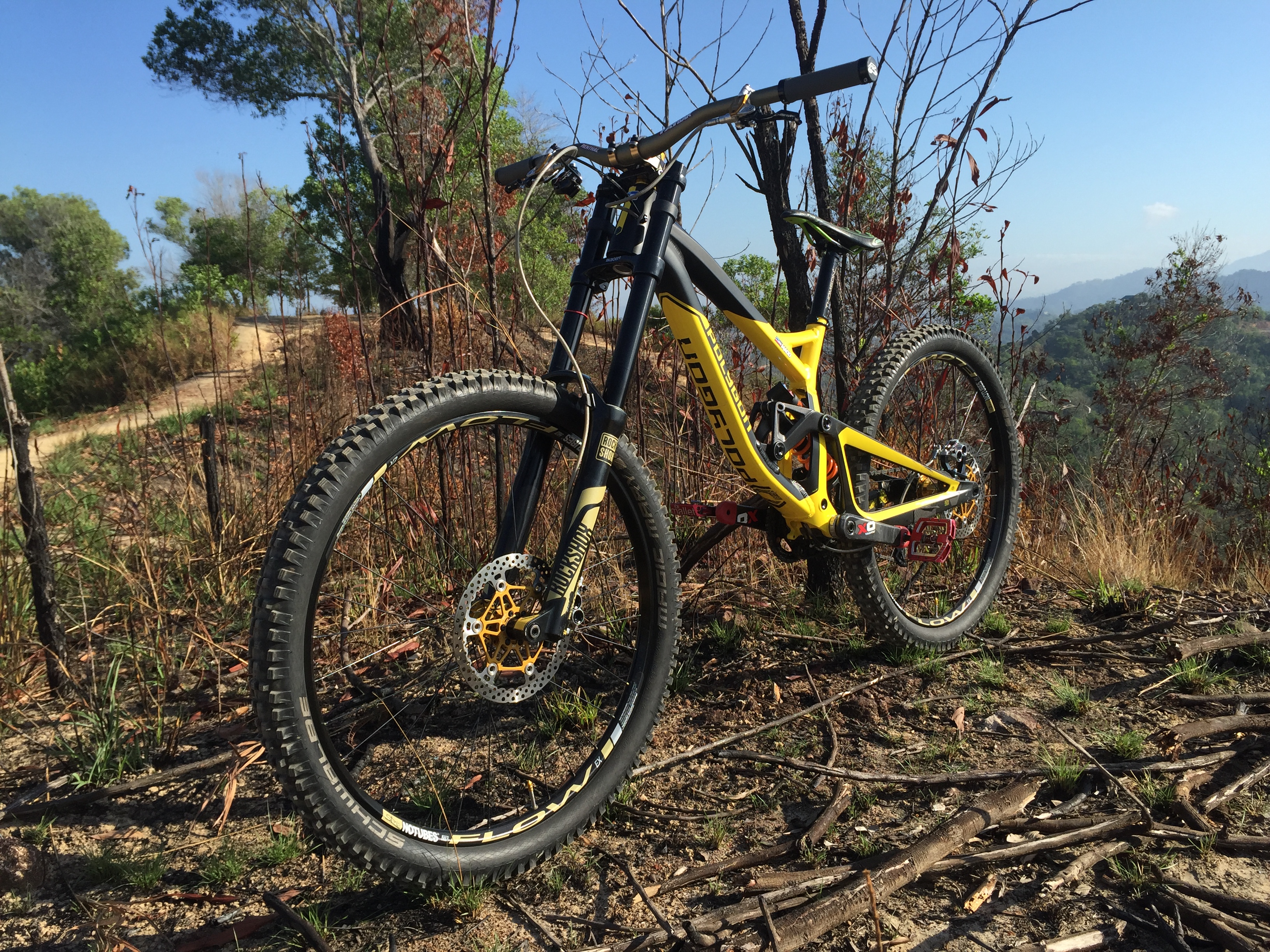 Polygon DH9 - Mohammed Ibni's Bike Check - Vital MTB