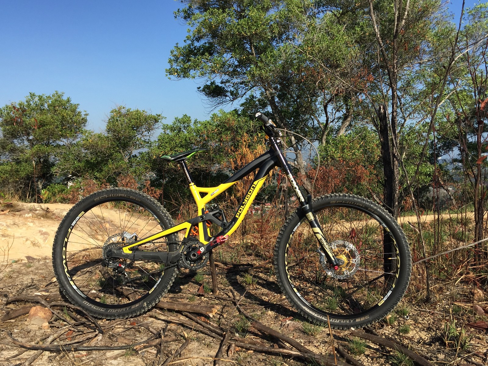 Polygon DH9 - Mohammed Ibni's Bike Check - Vital MTB